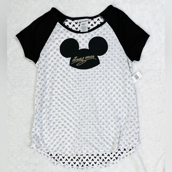 Disney | Tops | Nwt Disney Parks Official Mickey Mouse Tee Shirt | Poshmark